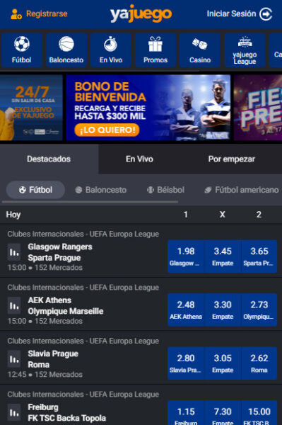 YaJuego App - Descarga para Android e IOS en Colombia